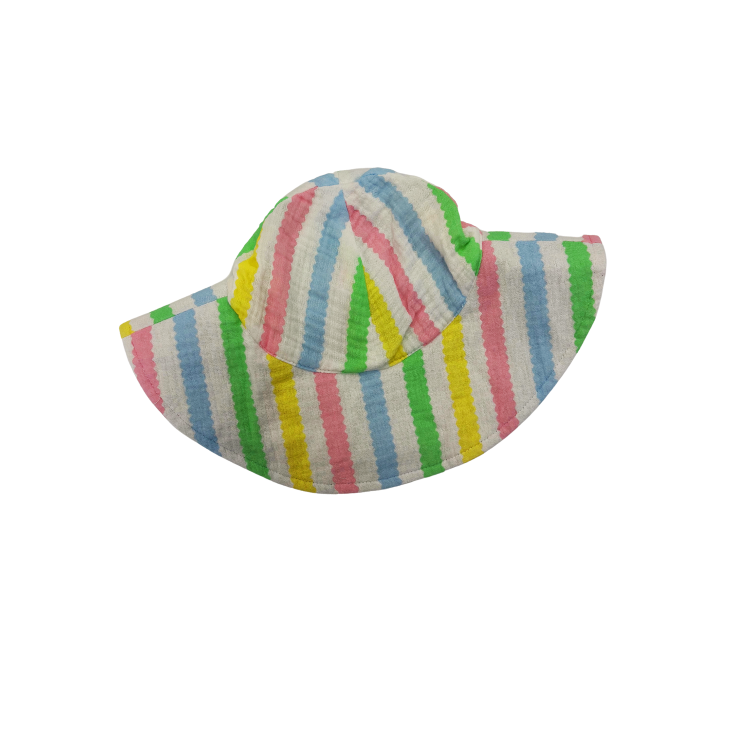 Wide Brim Sunhat | Ric Rac Stripe – Magpies Mount Juliet
