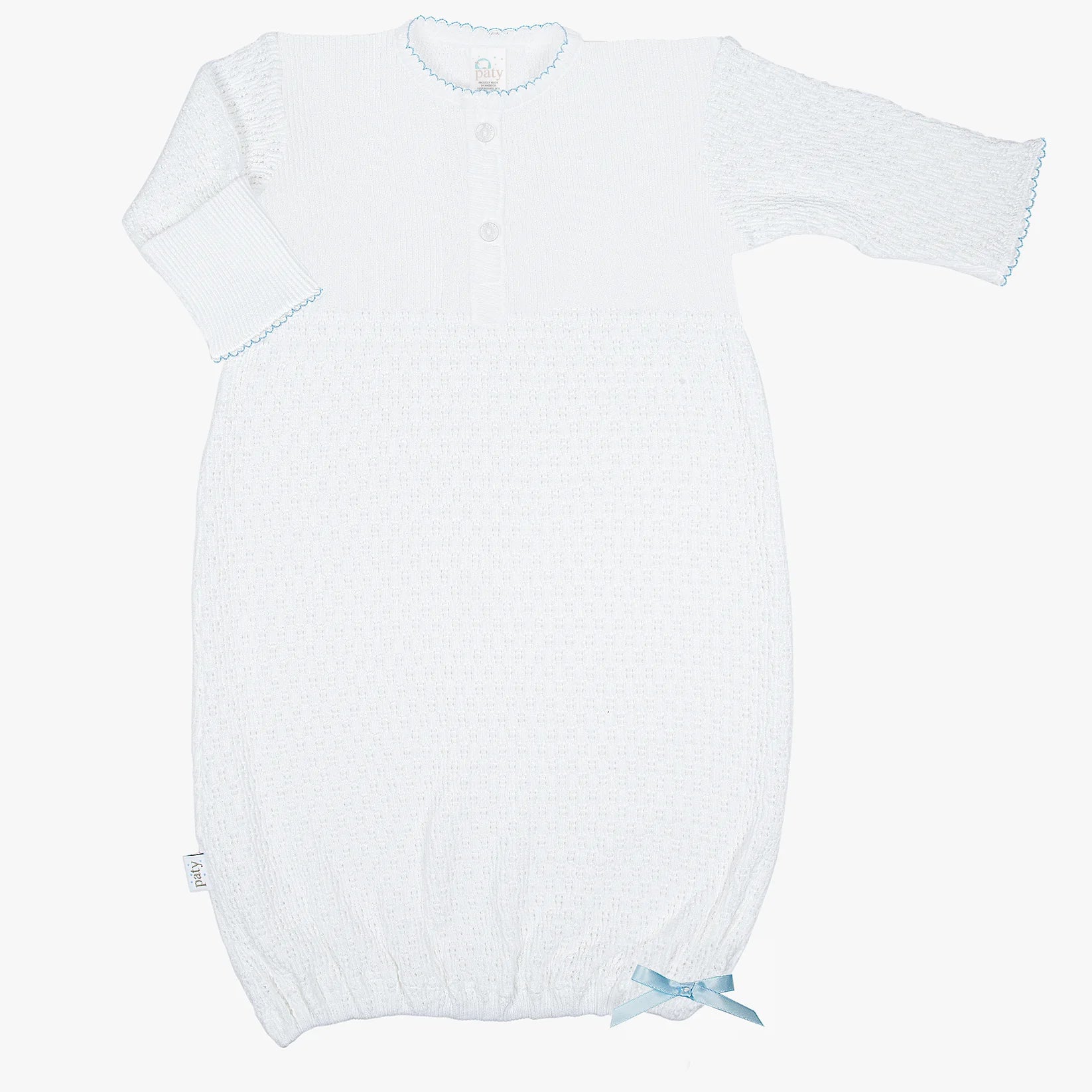 Placket Gown - Blue – Magpies Mount Juliet