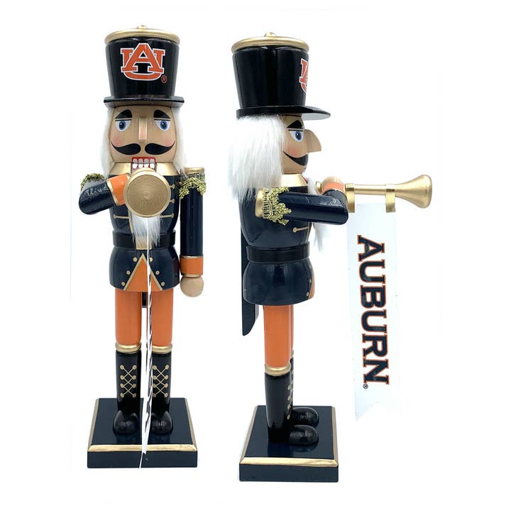 14" Auburn Bugler Nutcracker – Magpies Mount Juliet