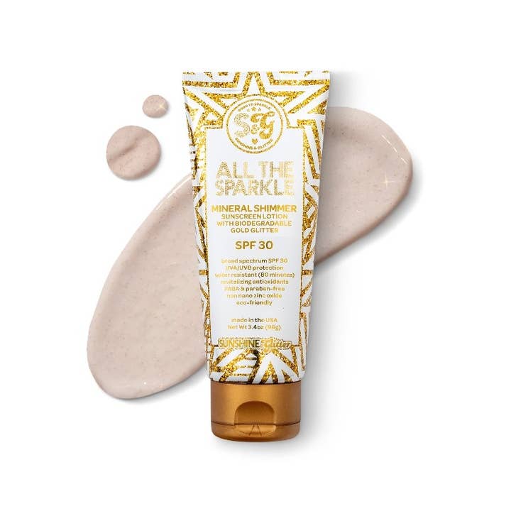 All the Sparkle Mineral Shimmer Sunscreen SPF 30 – Magpies Mount Juliet