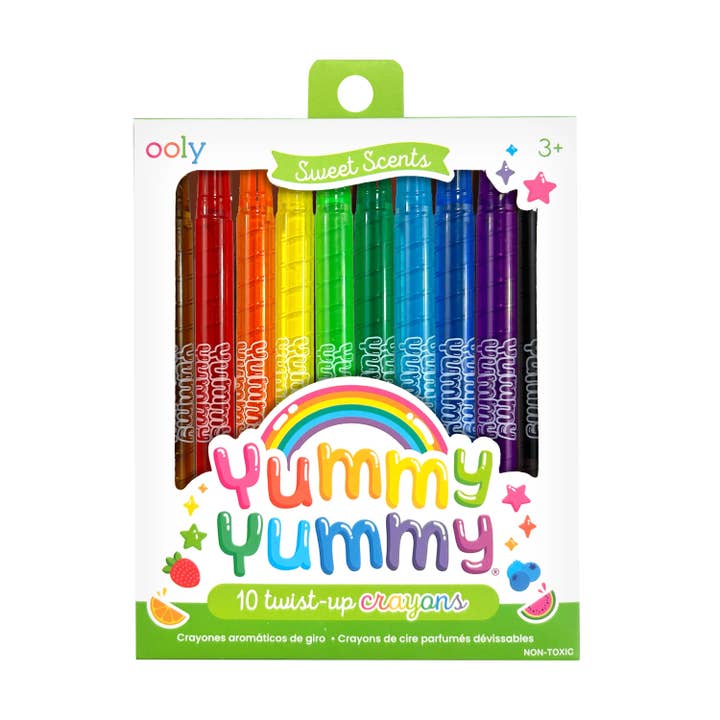 Yummy Yummy Scented Twist-Up Crayons – Magpies Mount Juliet