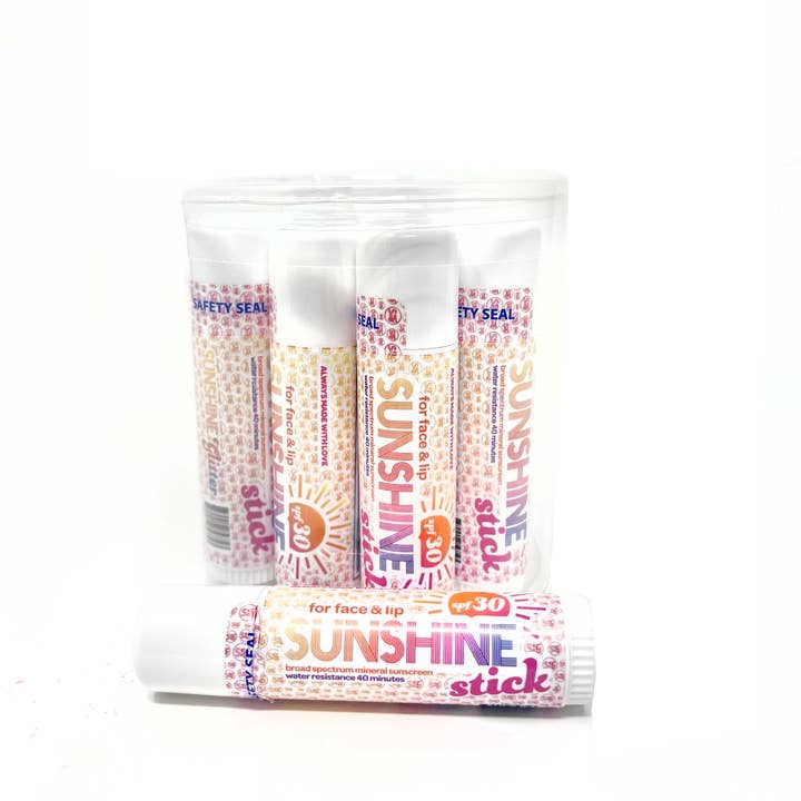 Sunshine & Glitter Sunshine Stick - SPF 30 Natural Zinc – Magpies Mount ...