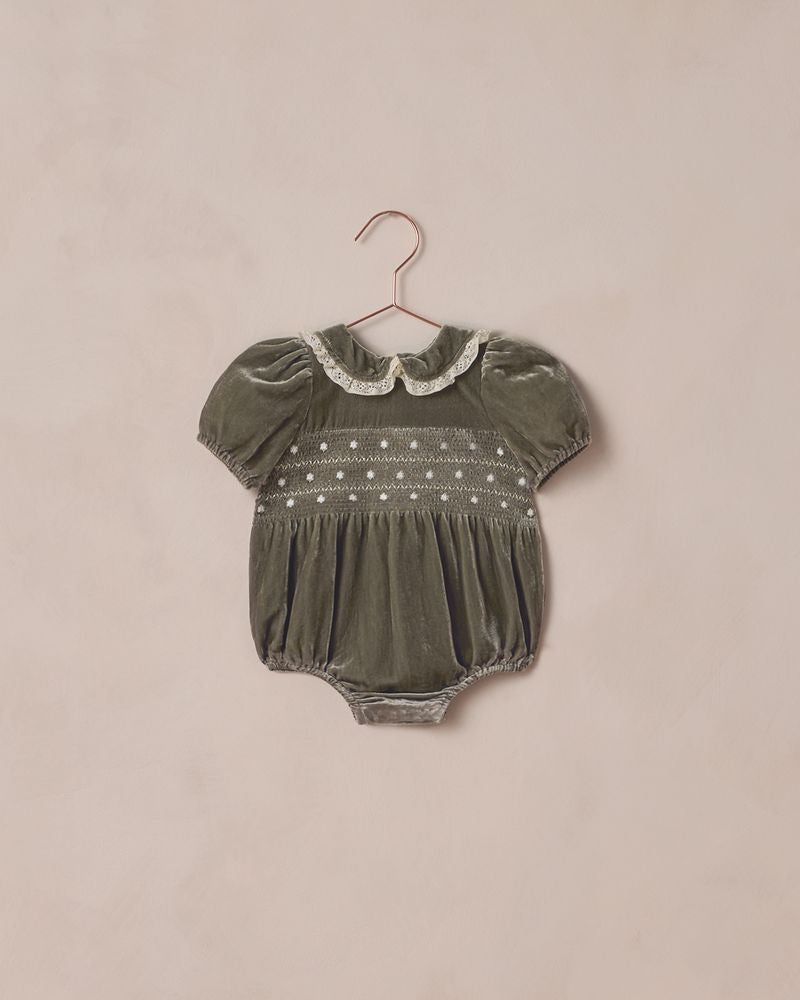 ELIZABETH ROMPER || PINE – Magpies Mount Juliet