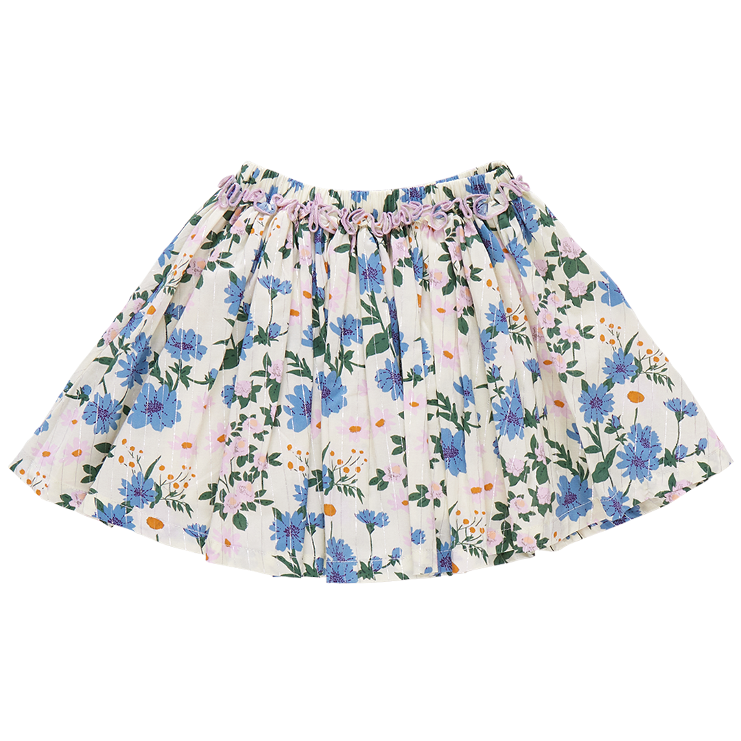 Girls Gianna Skirt | Melon Daisy Floral – Magpies Mount Juliet